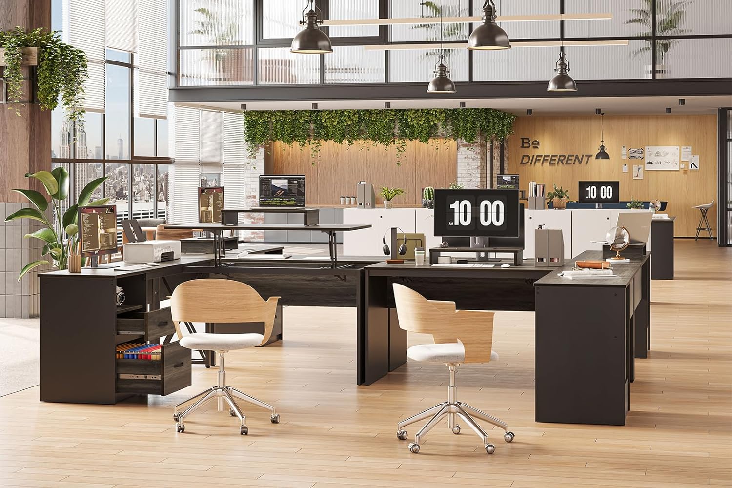 Maximize Your Space with Corner Desks – Yoobure Home
